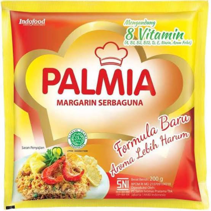 Jual Palmia Margarine Serbaguna 200gr Palmia Margarine | Shopee Indonesia