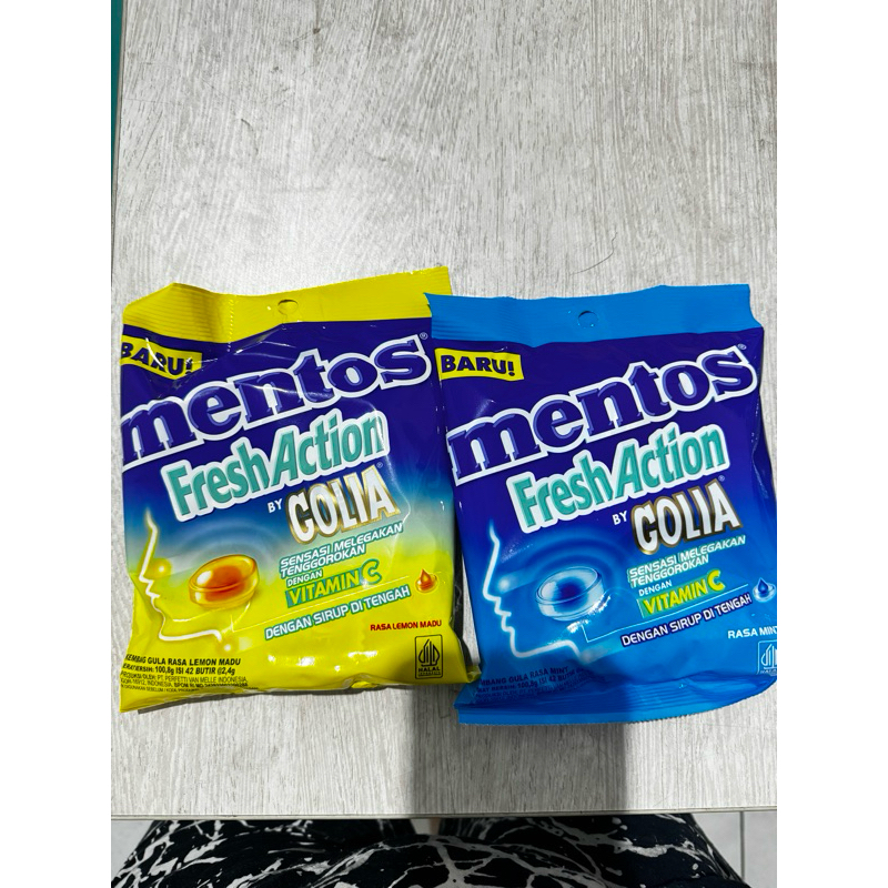 Jual PERMEN GOLIA FRESH ACTION BAG ZAK | Shopee Indonesia