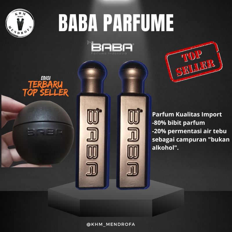 Jual PARFUM VIRAL BABA PARFUM ORIGINAL 100℅ WANGI TAHAN LAMA | Shopee ...
