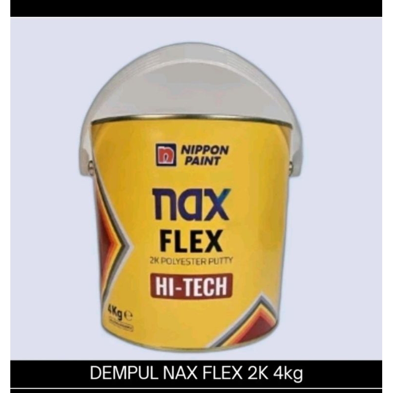 Jual Dempul Plastik Nipon Nax Flex Hi Tech 4kg Dempul Nippon 1 Galon Dempul Nipon | Shopee Indonesia