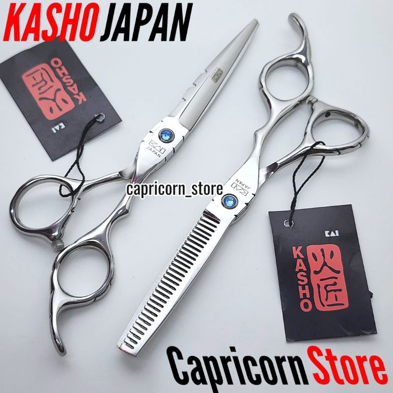 Jual Gunting Rambut Kasho Japan Silver Profesional Hair Scissors | Shopee Indonesia