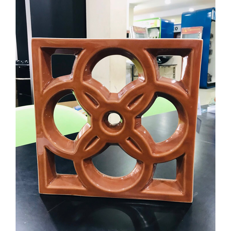 Jual Roster / Batu Krawang/ Angin2 Unity Brown Ukuran 30x30 cm | Shopee ...