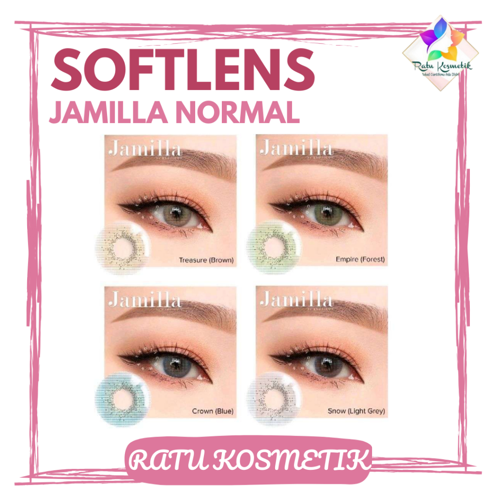 Jual RATU Softlens X2 Jamilla Dia 14.5mm Normal | Soflen Jamila By ...