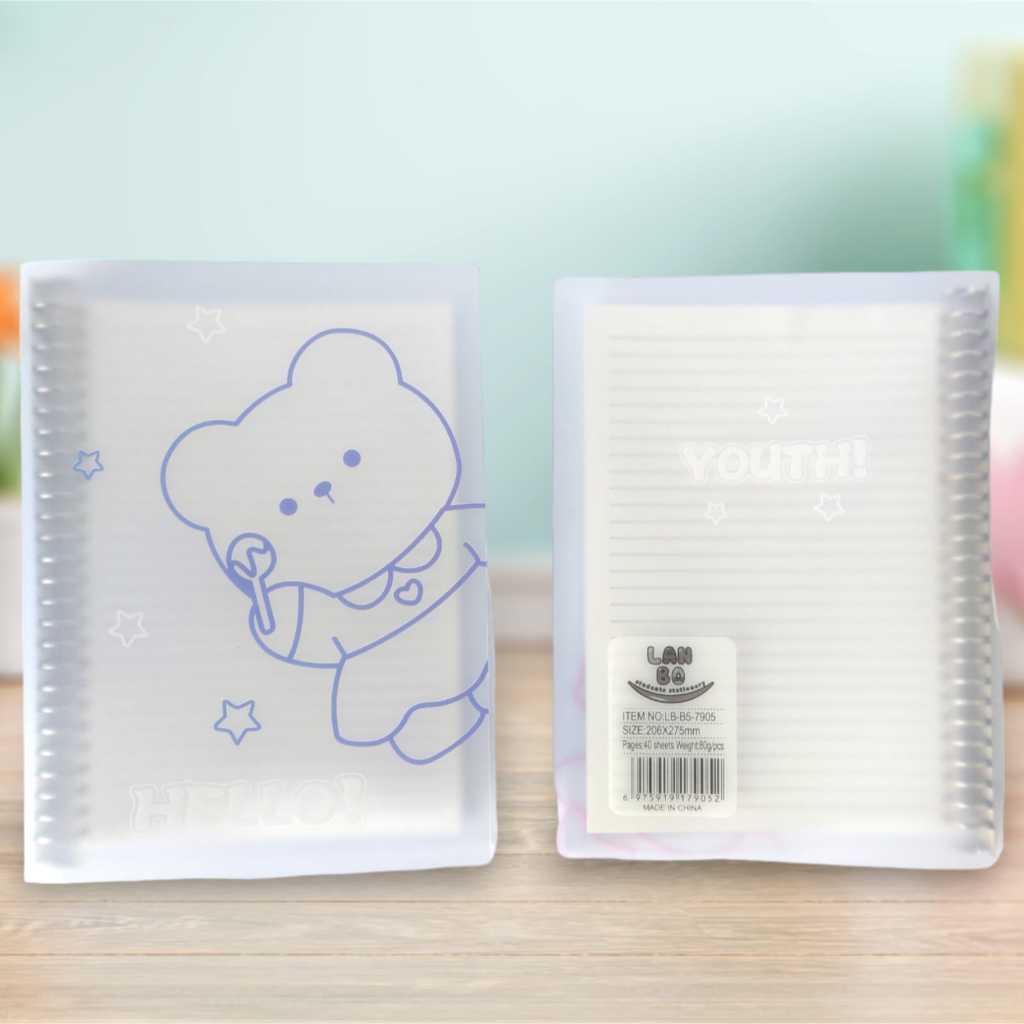 Jual BINDER TRANSPARAN / BINDER B5 40 LEMBAR / BINDER A5 LUCU | Shopee ...
