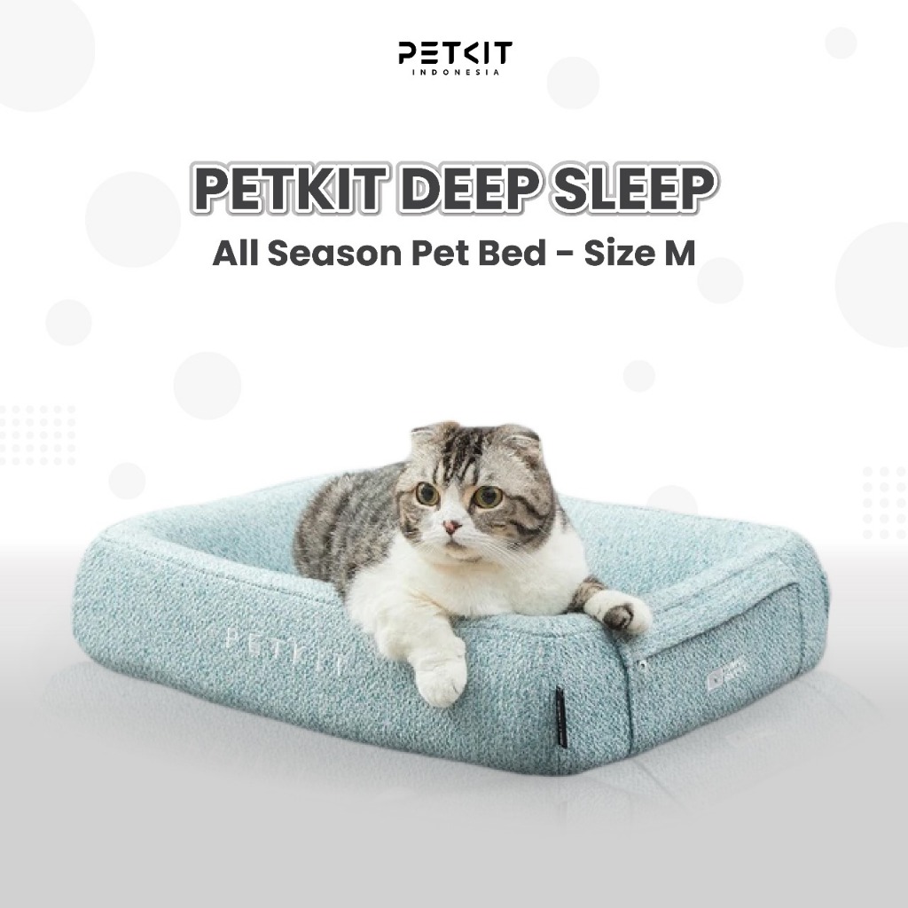 Jual PETKIT Deep Sleep All Season Pet Bed (M) | Shopee Indonesia