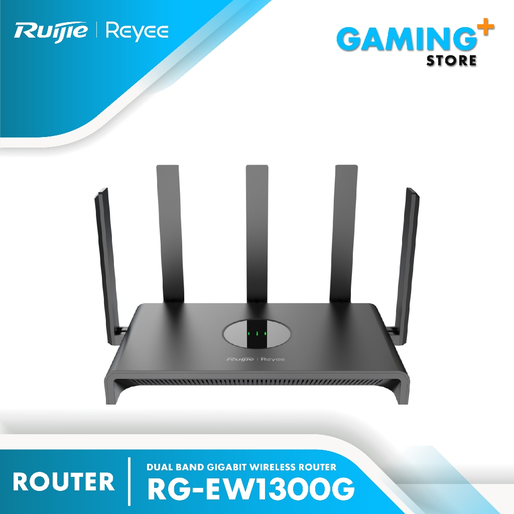 Jual Ruijie Reyee RG-EW1300G Wireless Router 1300Mbps 2 Band Gigabit ...