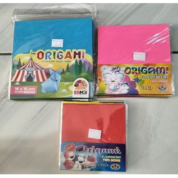 Jual Kertas Origami Warna Warni Kerajinan Tangan Shopee Indonesia