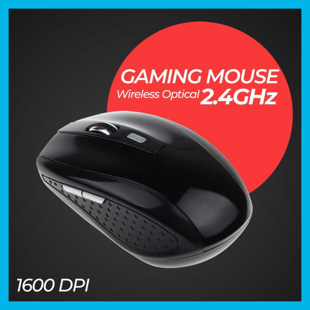Jual Gaming Mouse Wireless Optical 2.4GHz - AA-01 | Shopee Indonesia