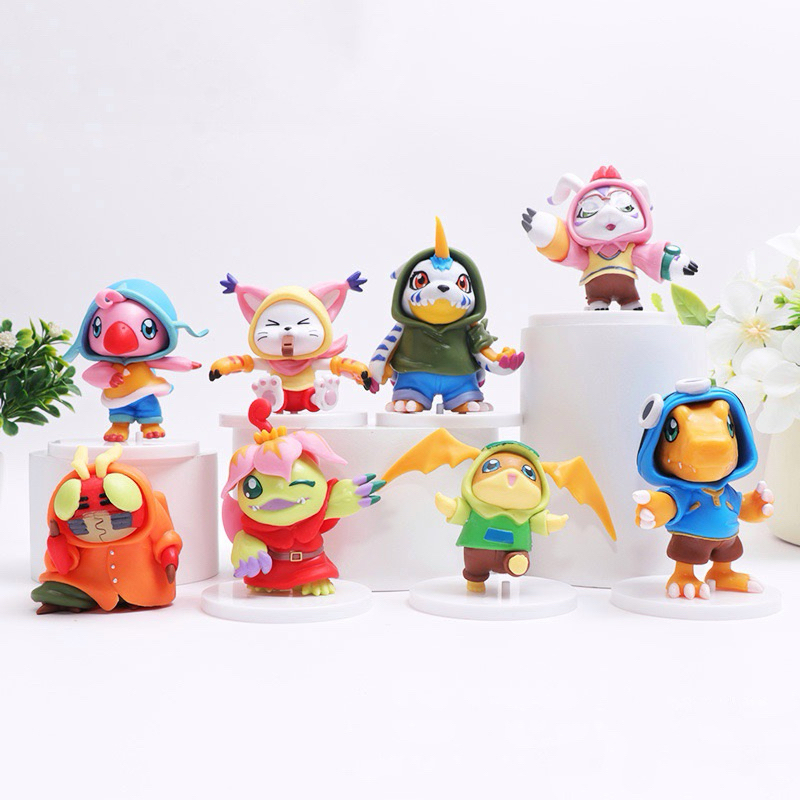 Jual Action Figure Digimon Figure TAMER COSTUME: Agumon, Gabumon ...