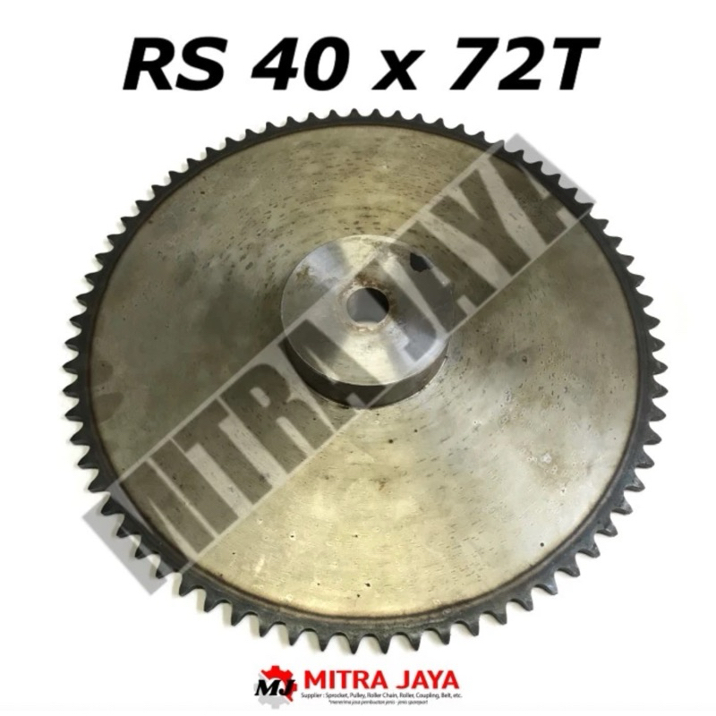 Jual SPROCKET GEAR SINGLE RS 40 x 72T GIR RANTAI GIGI 72 | Shopee Indonesia