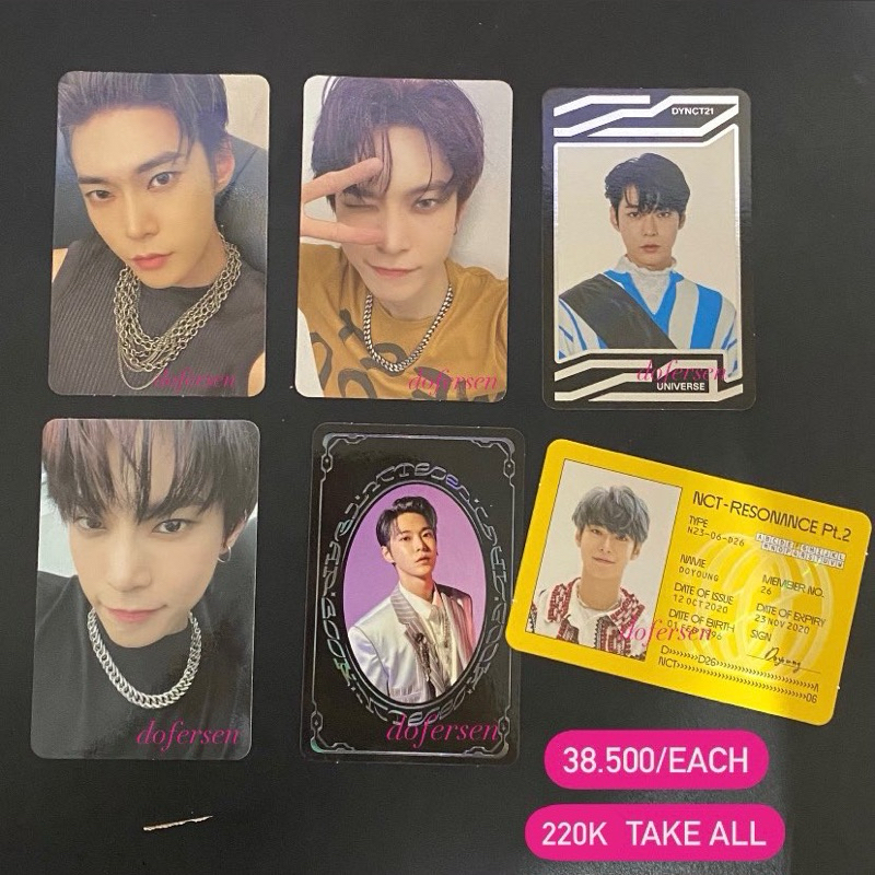 Jual ‼️BACA DESCRIPTION SEBELUM CO‼️ PC PHOTOCARD MD DOYOUNG YEARBOOK ...