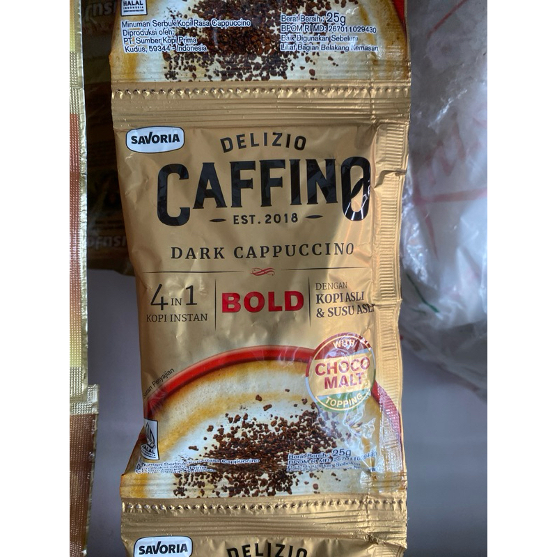 Jual kopi caffino bold 25gram 1 renteng isi 10 pcs | Shopee Indonesia