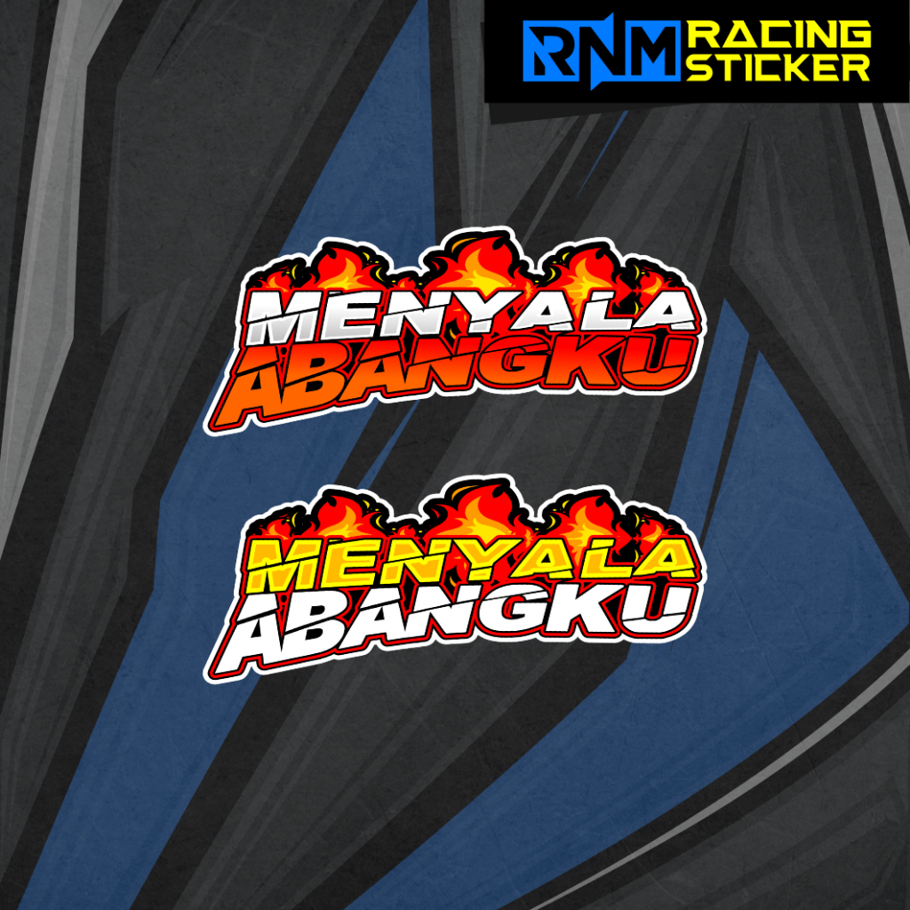 Jual STICKER PACK MENYALA ABANGKU ISI 8 | Shopee Indonesia