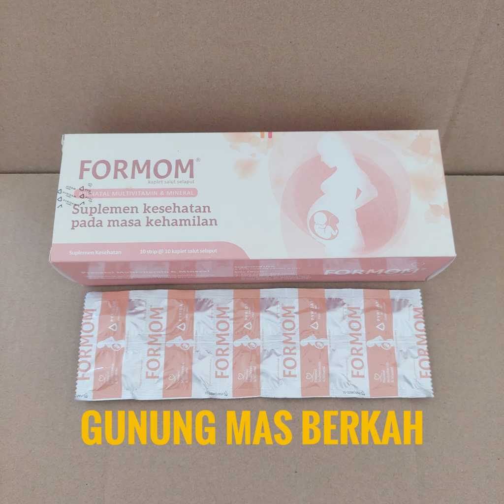 Jual FORMOM Formom isi 10 tablet - Vitamim dan Suplemen ibu hamil dan ...