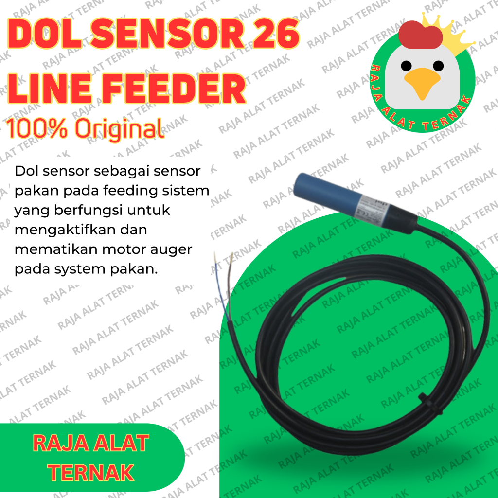 Jual Sensor Dol 26 Pakan / Dol Sensor 26 Line Feeder / Sensor Pakan ...