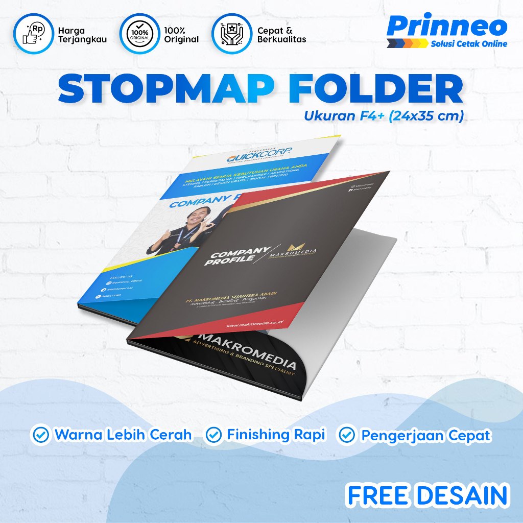 Jual CETAK PRINT STOPMAP, MAP KERTAS, MAP FOLDER ORGANIZER, MAP ...