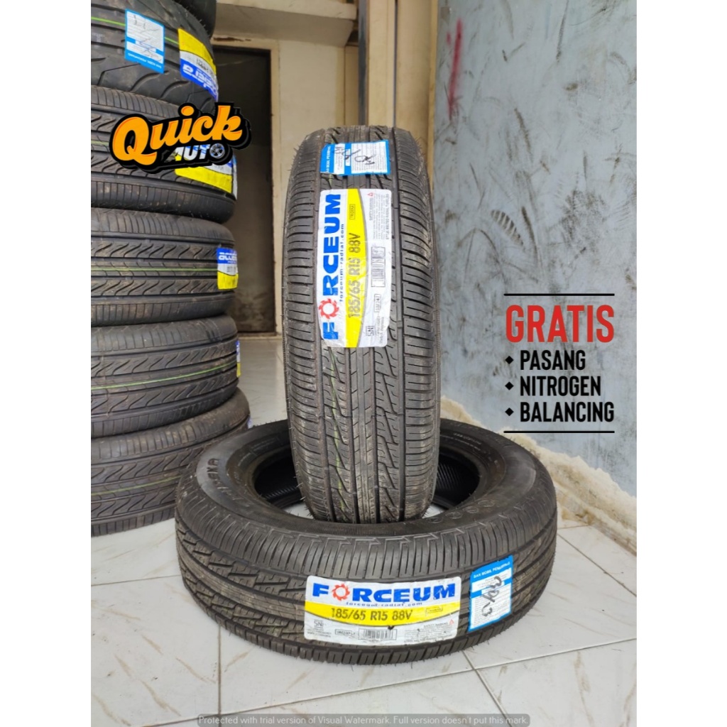 Jual Ban Mobil Baru Ukuran 185 65 R15 FORCEUM TRIDEKA Tubless Murah ...
