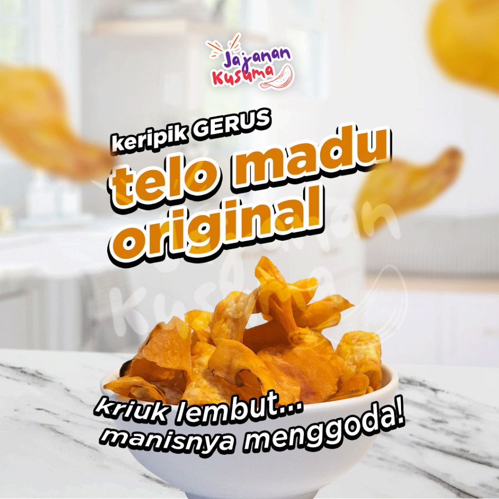 Jual Gerus Keripik Telo Madu 130gr | Snak Makanan Ringan Kripik Ubi ...