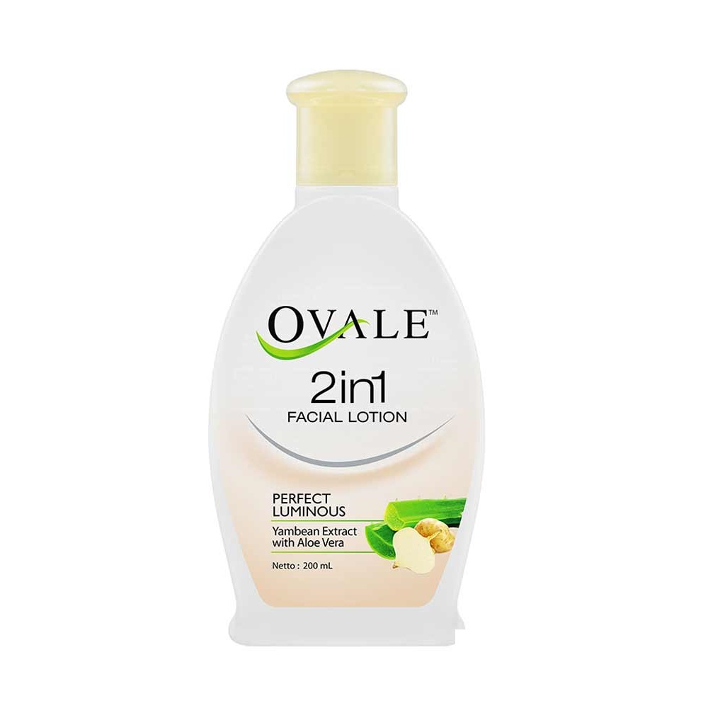 Jual Ovale 2in1 Facial Lotion Whitening Bengkoang 200mL | Shopee Indonesia