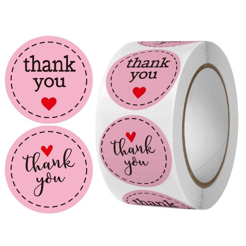 Jual STICKER STIKER THANK YOU TERIMA KASIH HAPPY BIRTHDAY | Shopee ...