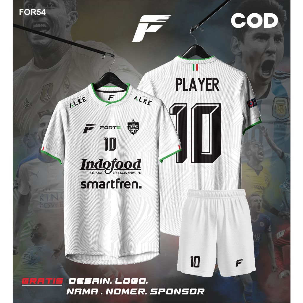 Jual JERSEY FUTSAL CUSTOM NAMA DAN NOMER LOGO SPONSOR SETELAN ANAK ...