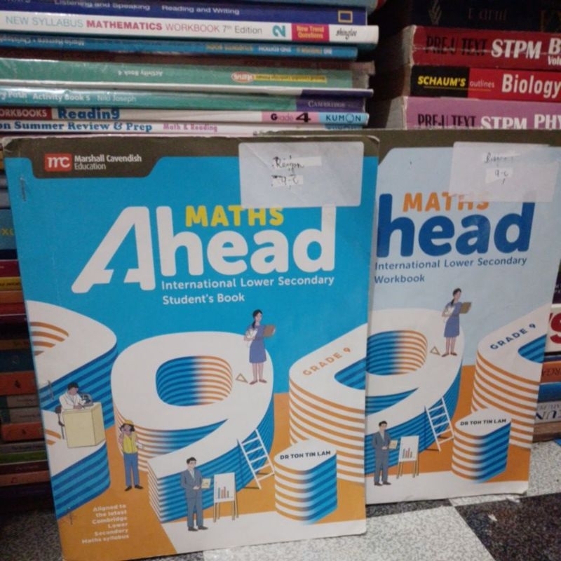 Jual BUKU MATHS AHEAD INTERNATIONAL LOWER SECONDARY 9 STUDENT BOOK WORKBOOK | Shopee Indonesia