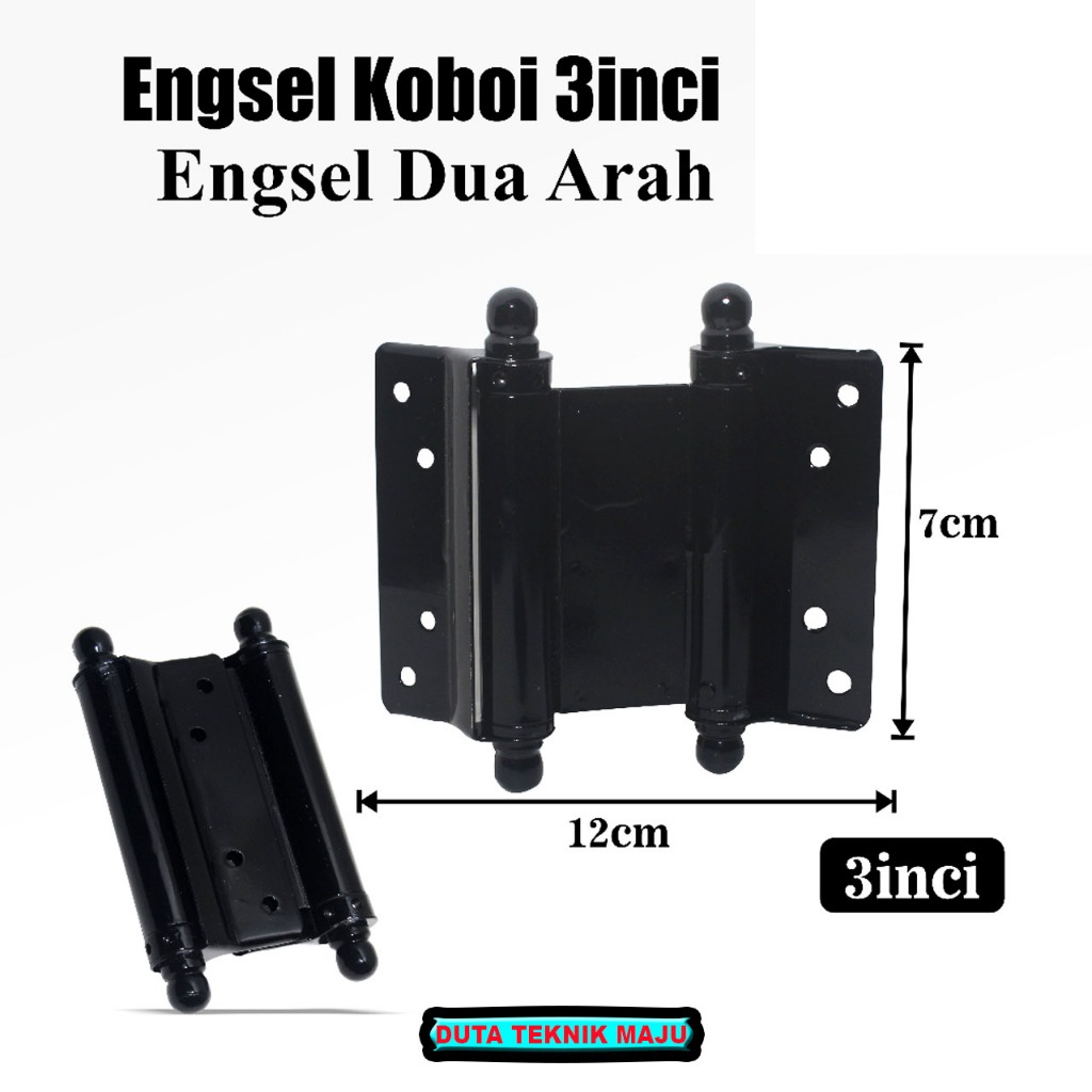 Jual Engsel Koboi 3 Inch / Engsel Pintu Dua Arah 3'' inch / Engsel ...