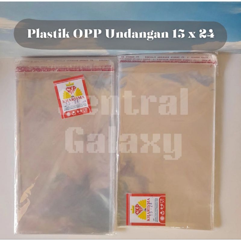 Jual Plastik OPP undangan seal 15x24cm | Shopee Indonesia