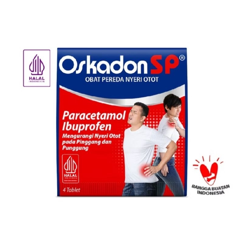Jual Oskadon SP 1 Strip 4 Tablet / Nyeri / Demam / Sakit Kepala ...