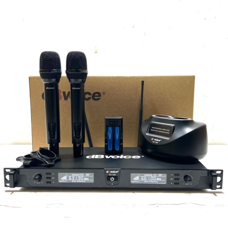 Jual Microphone mic Wireless dB Voice RC 288 Original dbvoice RC-288 ...