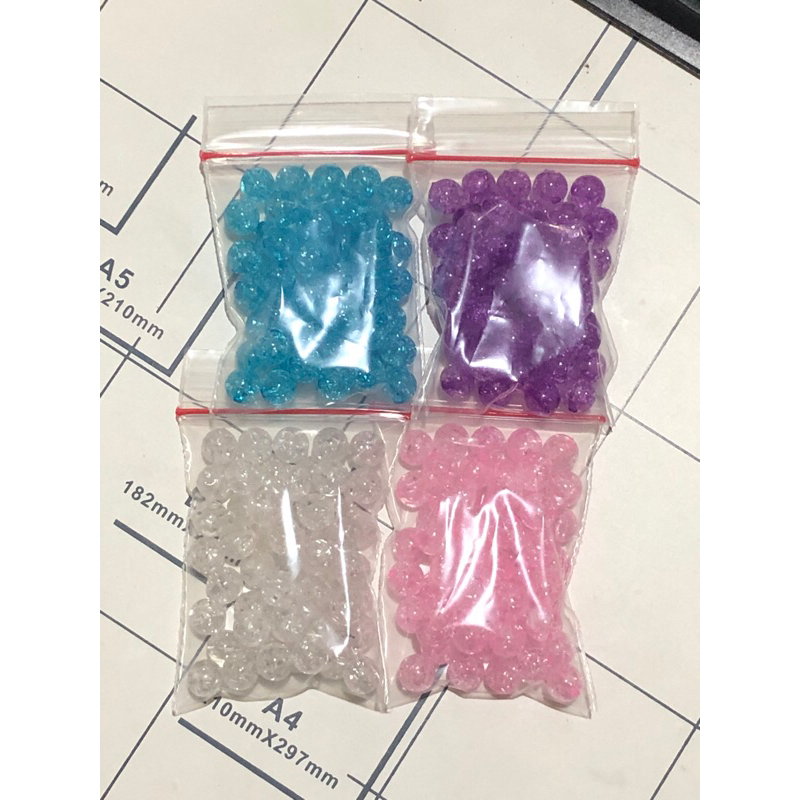 Jual manik bulat akrilik pecah mutiara akrilik pecah akrilik | Shopee ...