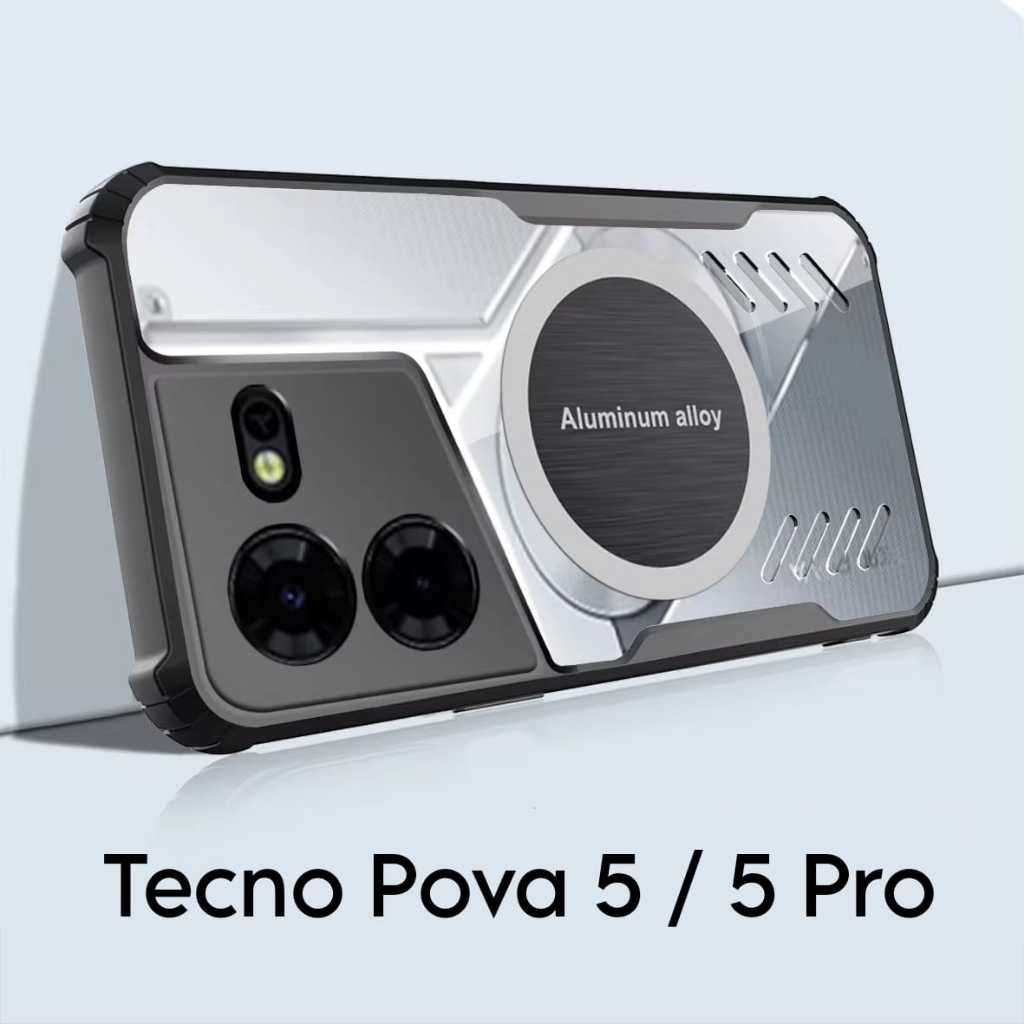 Jual Casing TECNO POVA 5 PRO Magnetic Casing Double Air Flow Cooling ...