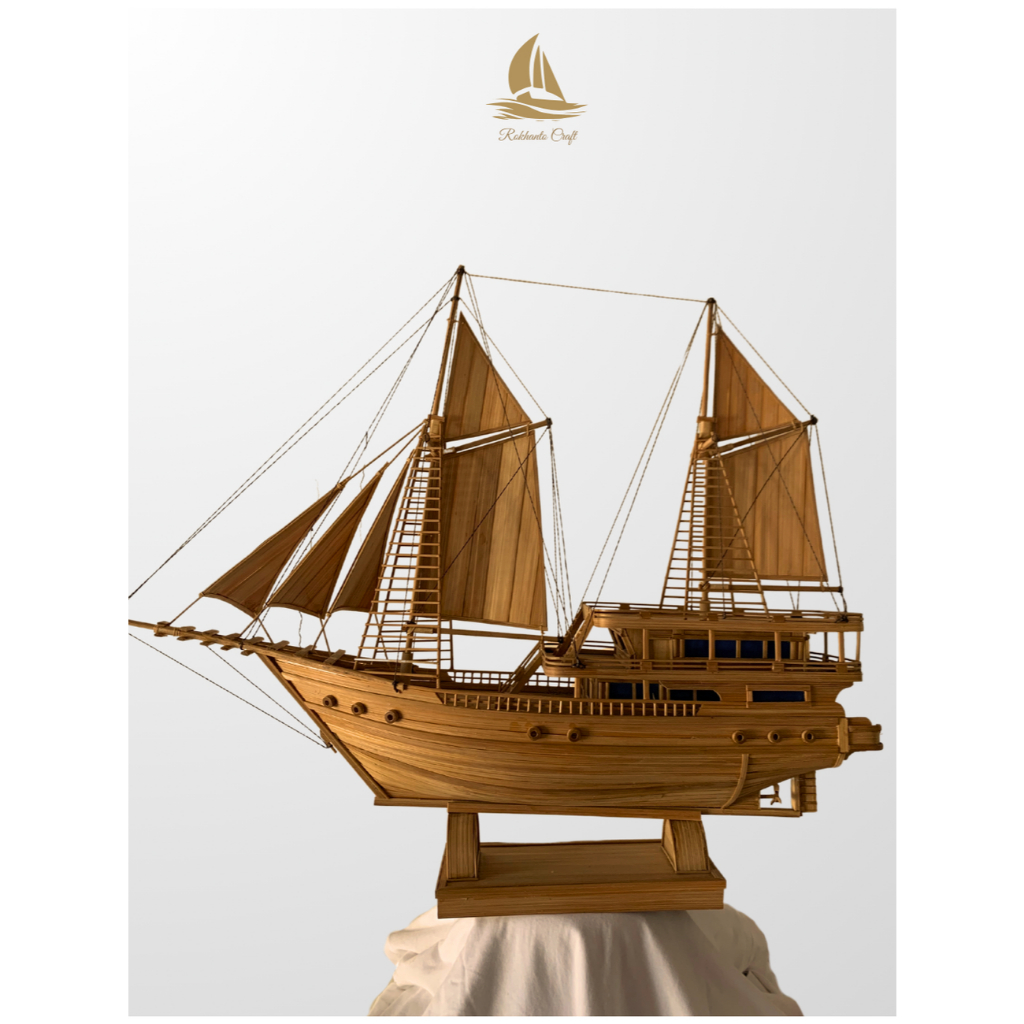 Jual MINIATUR KAPAL PINISI | Shopee Indonesia