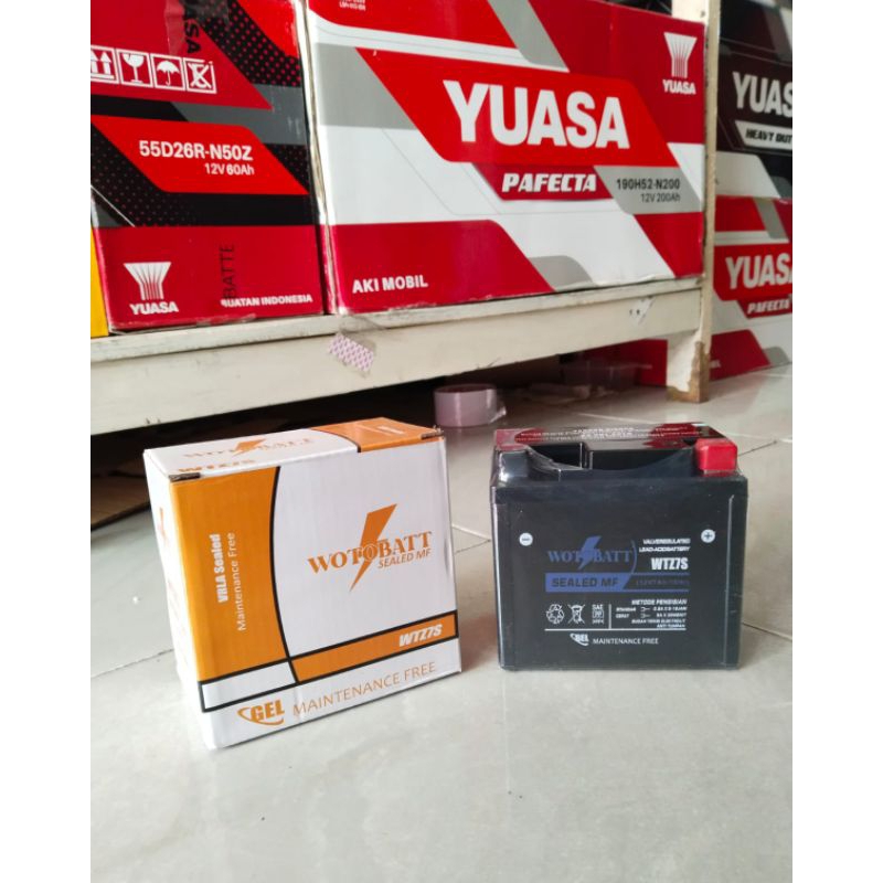 Jual Aki motor Yamaha Nmax Aerox New Fazzio Freego S Accu Gtz6v Ytz6v MF | Shopee Indonesia