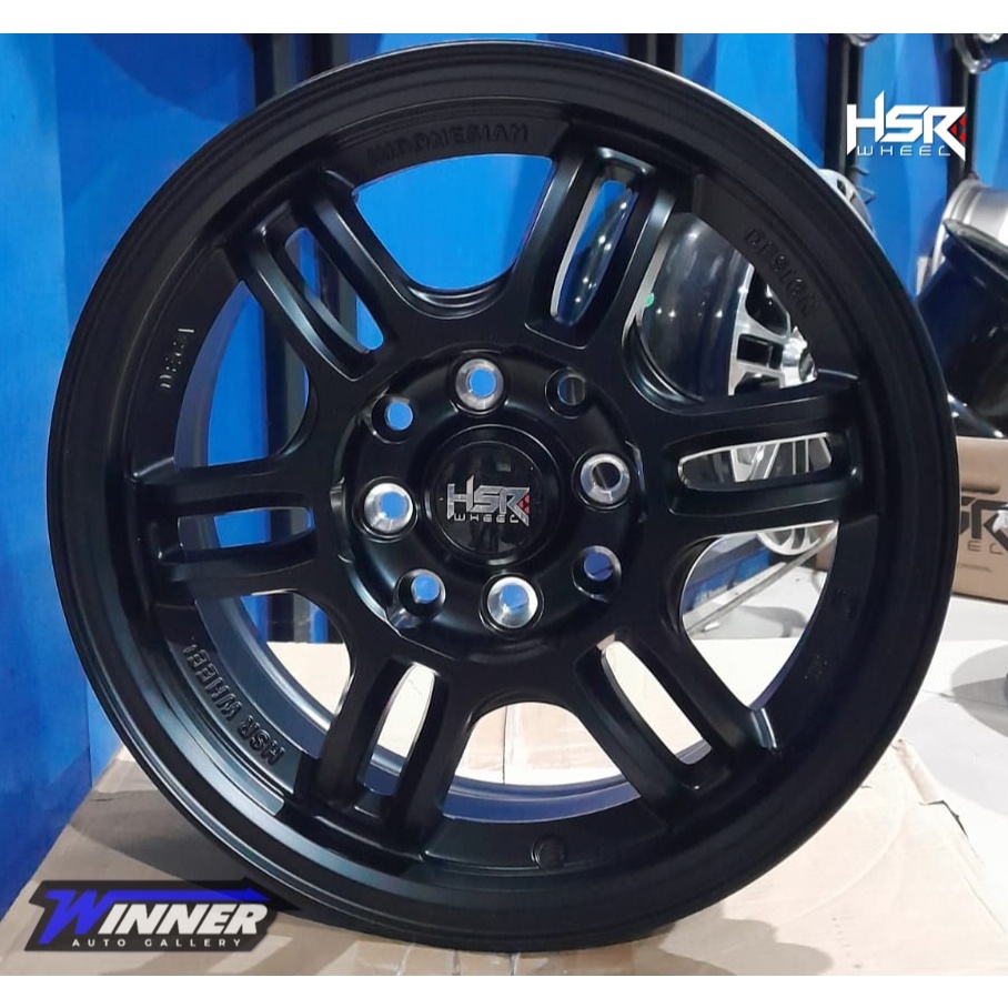 Jual Velg Mobil Model RPF HSR AERI R14 Lebar 5,5 Pcd 4X100-114,3 Buat Brio,Agya,Calya,Sigra ...