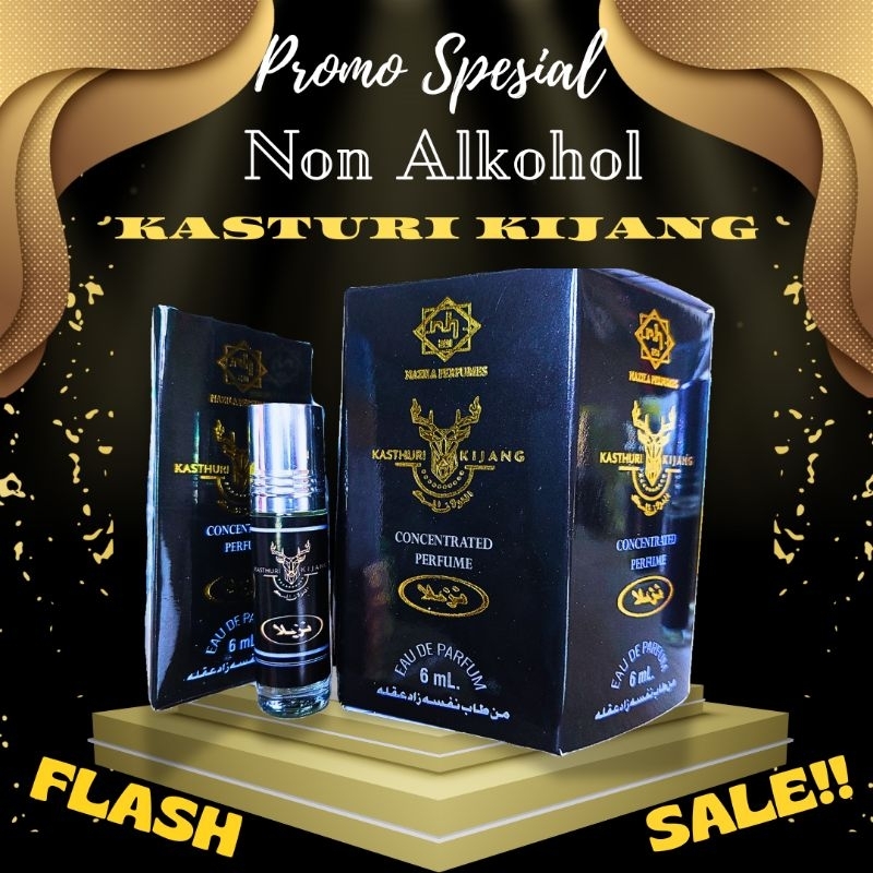 Jual PARFUM NAZILA WANGI KASTURI KIJANG ISI 6ML NON ALKOHOL KEMASAN ...