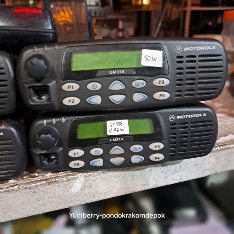 Jual MOTOROLA GM338 VHF BEKAS MOTOROLA GM 338 NORMAL SECOND FREKUENSI ...