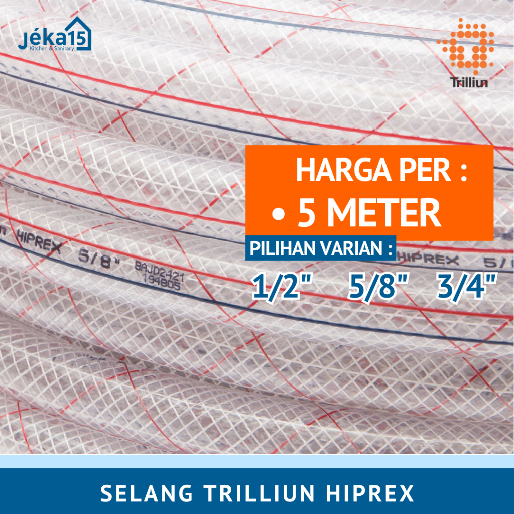 Jual TRILLIUN HIPREX SELANG BENANG 5 METER | Shopee Indonesia