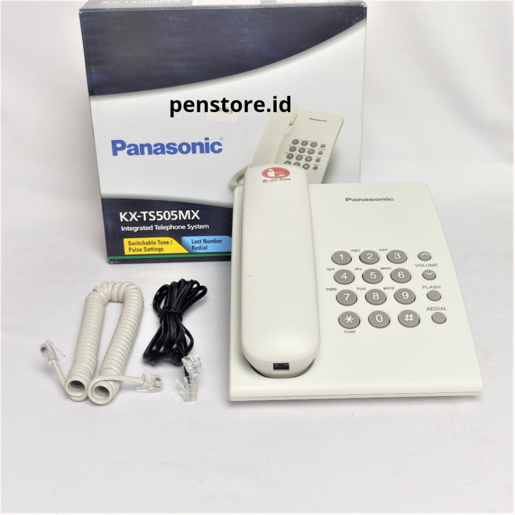 Jual (pcs) Telepon Panasonic KX-TS505MX @BARU ORIGINAL | Shopee Indonesia
