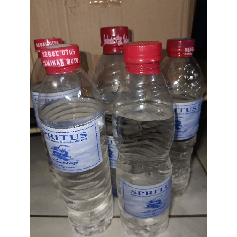 Jual Spiritus // Spiritus botol // Spiritus bottle aqua 400ml | Shopee ...
