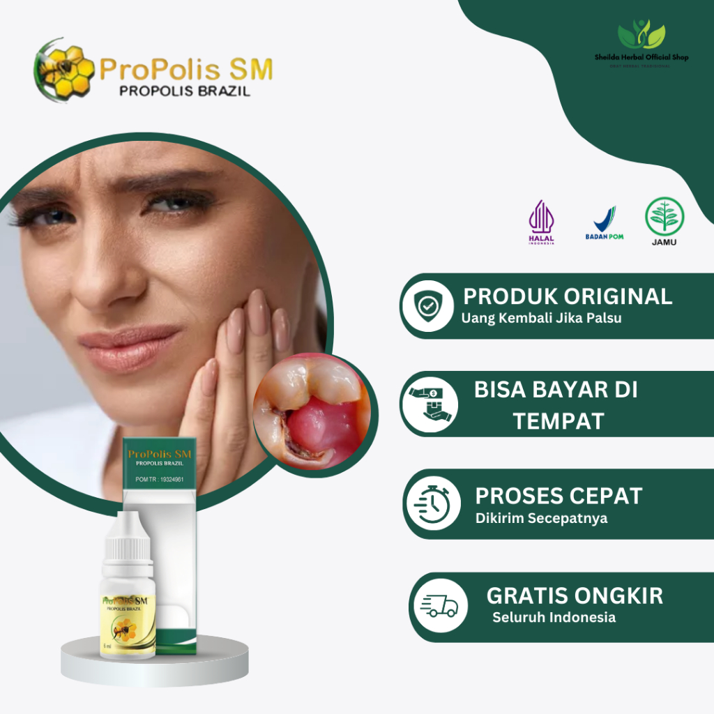 Jual Obat Polip Pulpa Gigi, Daging Tumbuh di Gigi Graham, Benjolan Gusi ...