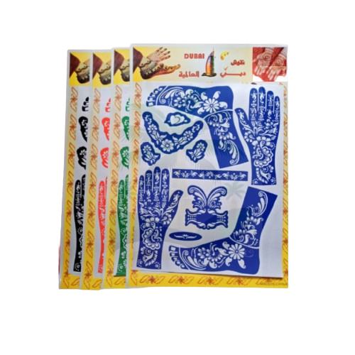 Jual CETAKAN MAHENDI LENGKAP STICKER TANGAN KAKI LINGKAR HENNA | Shopee ...