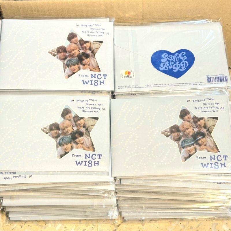Jual READY STOCK ALBUM MURAH NCT WISH 2nd SINGLE ALBUM - SONGBIRD LETTER VER SEALED TERSEGEL ...
