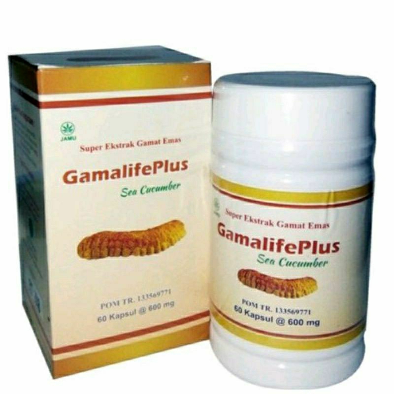 Jual GAMAT GOLD Kapsul Gold G Isi 60 Kapsul Teripang Laut Emas Premium ...