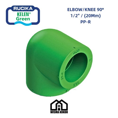 Jual RUCIKA (KELEN GREEN) ELBOW / KNEE 90° PPR 1/2" (20Mm) | Shopee Indonesia