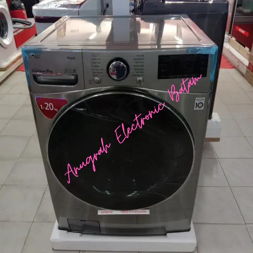Jual MESIN CUCI LG F2720SVRV 20 KG FRONT LOADING AI DD TURBOWASH 20KG F 2720SRVR BATAM | Shopee ...