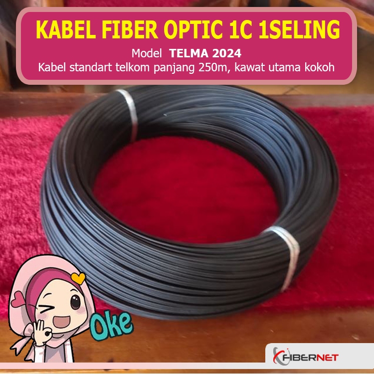Jual Kabel Fiber Optic 250m Standart Telkom | Shopee Indonesia