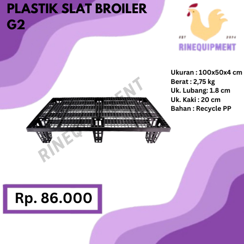 Jual PLASTIK SLAT BROILER G2 - GENERASI KEDUA LEBIH UNGGUL - ALAS KANDANG AYAM | Shopee Indonesia