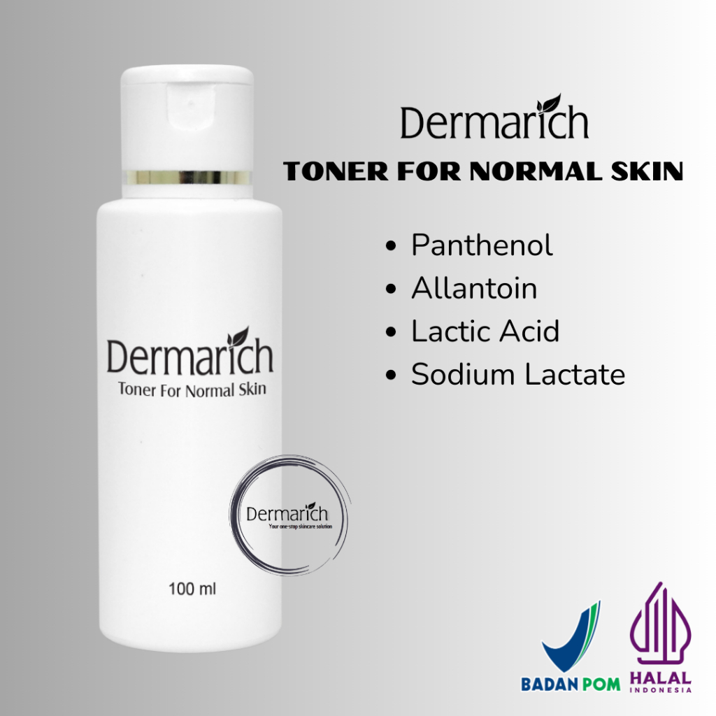 Jual DERMARICH TONER FOR NORMAL SKIN - Penyegar Wajah Untuk Kulit ...