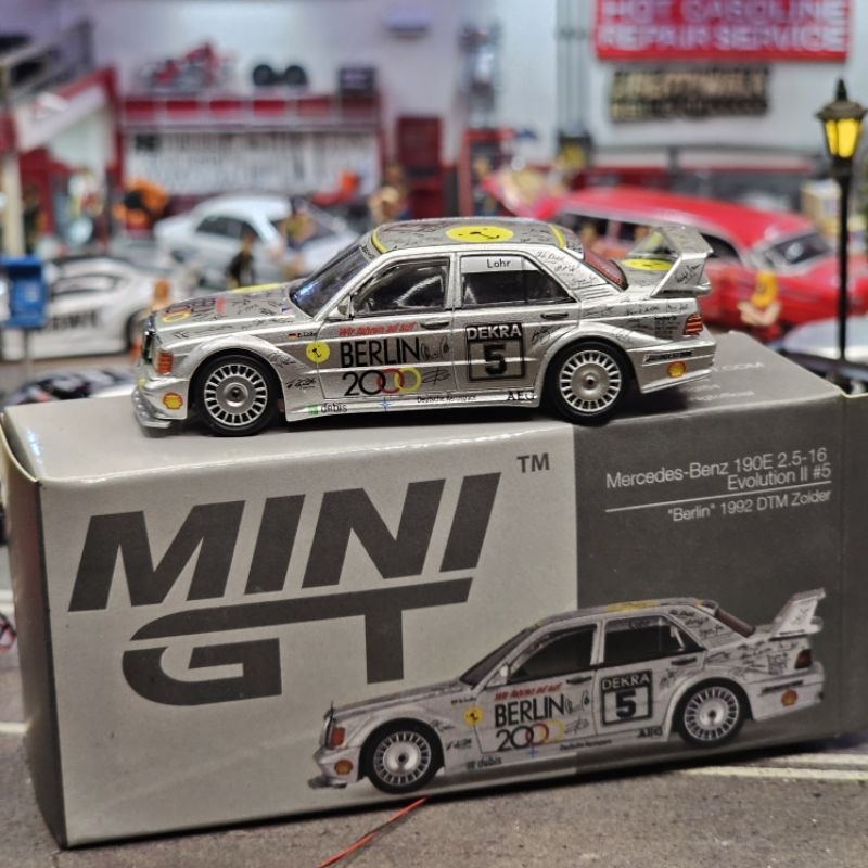 Jual mini gt Mercedes Benz 190E 2.5 - 16 Evolution II #5 berlin 1992 ...